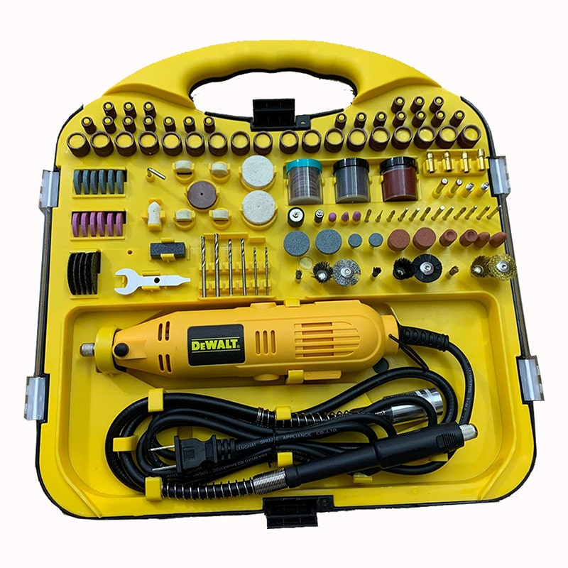 Mototool profesional Tipo DeWalt con 183 accesorios